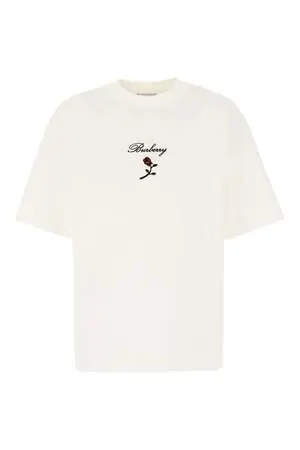 Burberry Embroidered Rose T-shirt - Multicolor