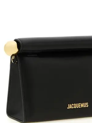 Jacquemus Rond Carré Clutch Bag - Black