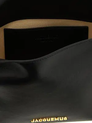 Jacquemus Rond Carré Clutch Bag - Black