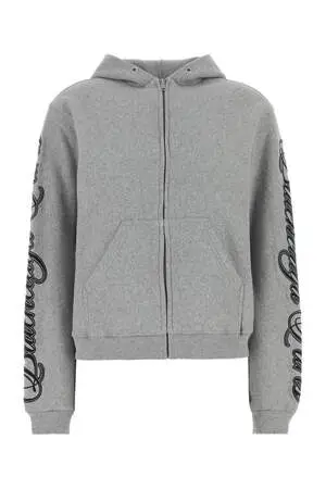 Balenciaga Grey Cotton Sweatshirt - Gray