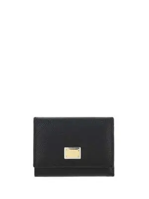 Dolce & Gabbana Leather Wallet - Black