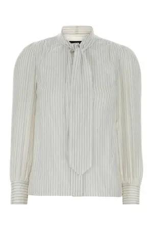 Gucci Silk Striped Shirt - Multicolor