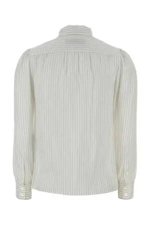 Gucci Silk Striped Shirt - Multicolor