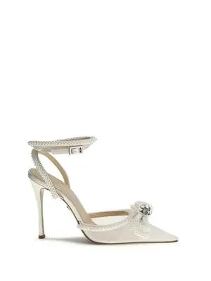 Mach & Mach Double Bow Satin Pumps