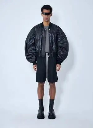 Rick Owens Oversized Bomber Jacket - Black