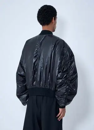 Rick Owens Oversized Bomber Jacket - Black