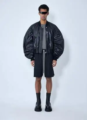 Rick Owens Oversized Bomber Jacket - Black