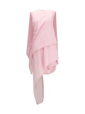 Jacquemus Traversin Layered Dress - Pink