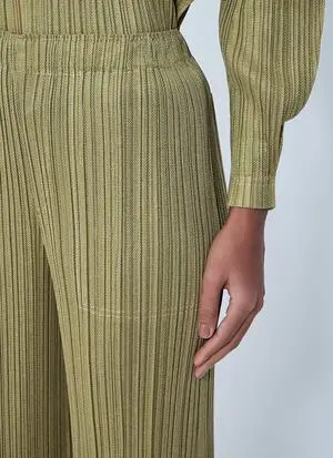 Issey Miyake Ribbed Knit Pants