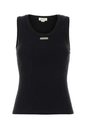 Alexander McQueen Stretch Cotton Tank Top