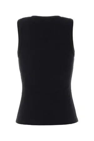 Alexander McQueen Stretch Cotton Tank Top