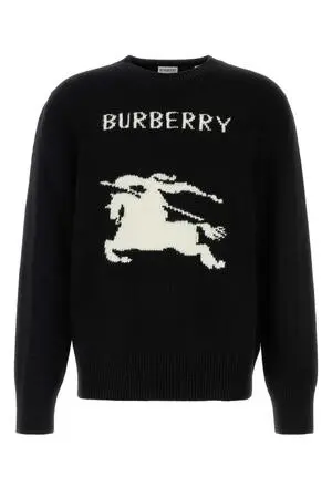 Burberry Wool Blend Sweater - Black