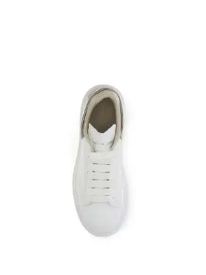 Alexander McQueen Oversized Sneakers With Suede Heel Tab