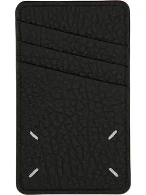 MAISON MARGIELA Portafoglio In Pelle - Black