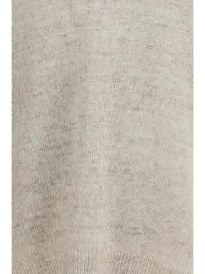 Our Legacy Rue V-neck Soft Cyclone Linen Sweater