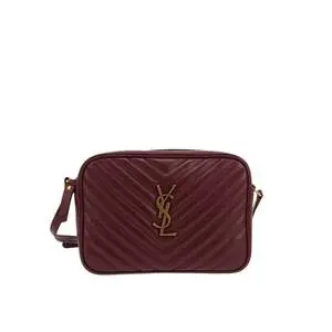 Saint Laurent Medium Lou Camera Shoulder Bag - Red