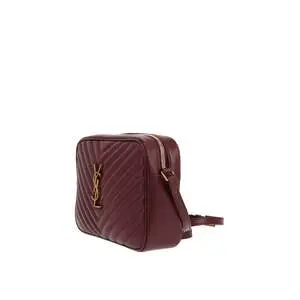 Saint Laurent Medium Lou Camera Shoulder Bag - Red