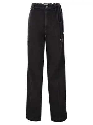 Sportmax Black Wash Jeans For Women