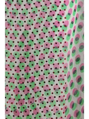 Dries Van Noten Polka-dot Cape Dress