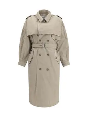 Isabel Marant Étoile Marant Chilma Striped Coat