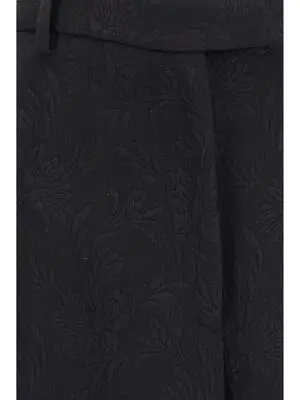 Dries Van Noten Wide-leg Pants With All-over Jacquard Pattern