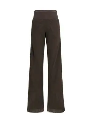 Rick Owens Bias Pants With A Bias-cut