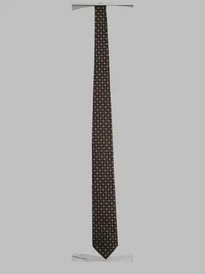 BOSS Cravatta In Misto Seta - Black