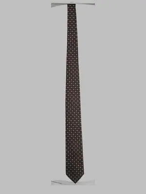 BOSS Cravatta In Misto Seta - Black