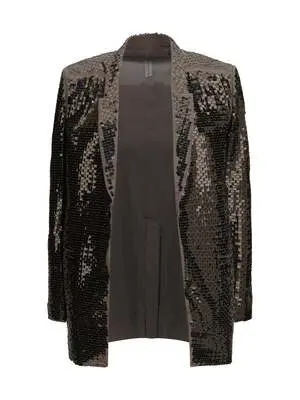Rick Owens Concordian Embroidered Single-breasted Jacket - Multicolor