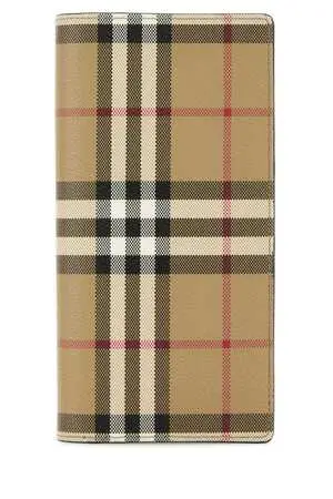 Burberry Printed Canvas Wallet - Multicolor
