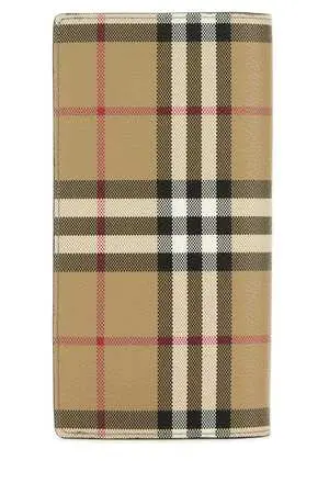 Burberry Printed Canvas Wallet