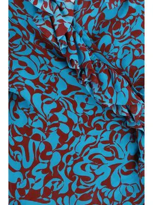 Dries Van Noten Printed Cotton Blouse - Multicolor