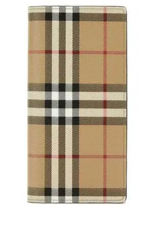 Burberry Printed Canvas Wallet - Multicolor