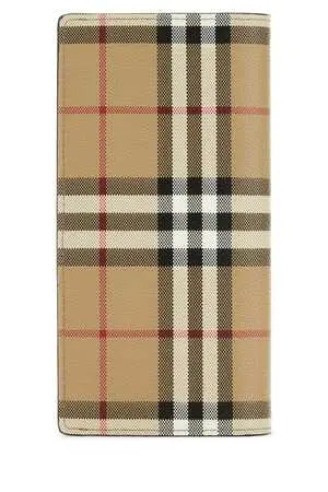 Burberry Printed Canvas Wallet
