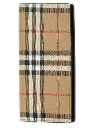 Burberry Printed Canvas Wallet - Multicolor