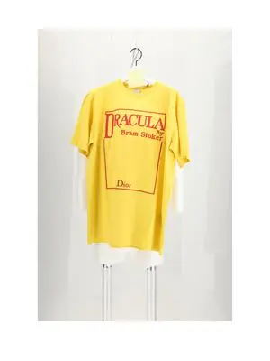 Dior Dracula Must Buy T-shirt - Yellow