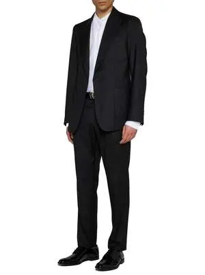 Dolce & Gabbana Black Wool And Silk Miami Single-breasted Blazer