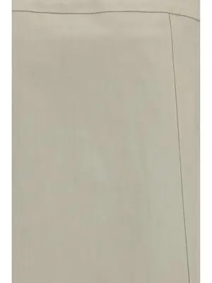 RIER Bonded Cotton Skirt - Green