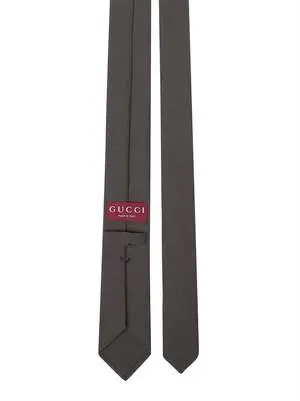 Gucci Crepe-effect Fabric Slim Tie - Multicolor