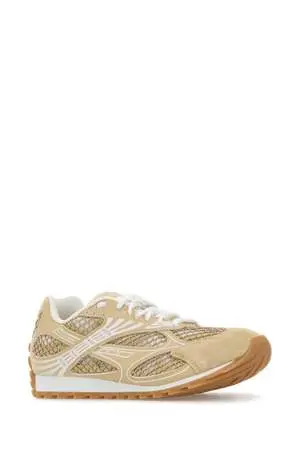 Bottega Veneta Beige Orbit Sneakers - Brown