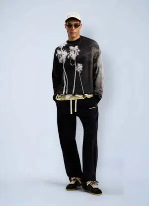 Palm Angels Classic Logo Cord Travel Pants