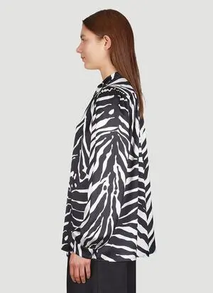 Dolce & Gabbana Zebra Print Shirt