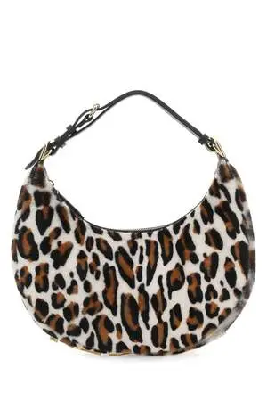 Fendi Printed Calfhair Small Fendigraphy Handbag