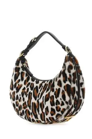 Fendi Printed Calfhair Small Fendigraphy Handbag
