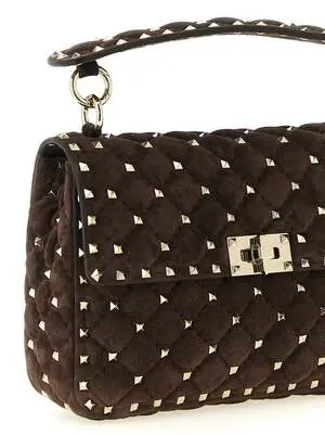 Valentino Garavani Rockstud Spike Crossbody Bag - Brown