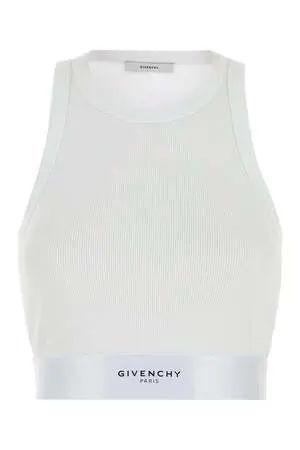 Givenchy Stretch Cotton Top - White