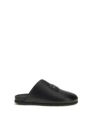 Givenchy Leather Mules - Black