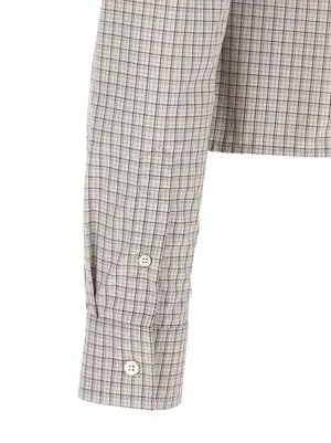 MAISON MARGIELA Pointed Hem Shirt - Cream