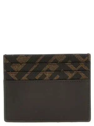 Fendi Squared Ff' Card Holder - Brown