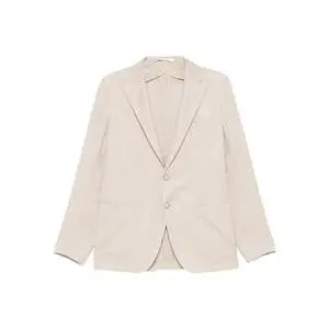 Tagliatore Virgin Wool Blazer - Cream